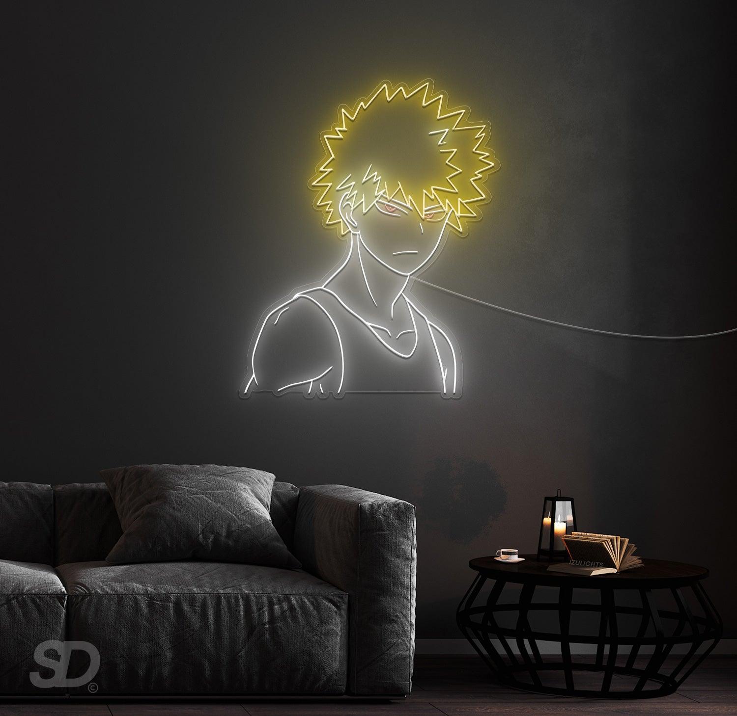 'Bakugo Katsuki' Neon Sign – Shinedere